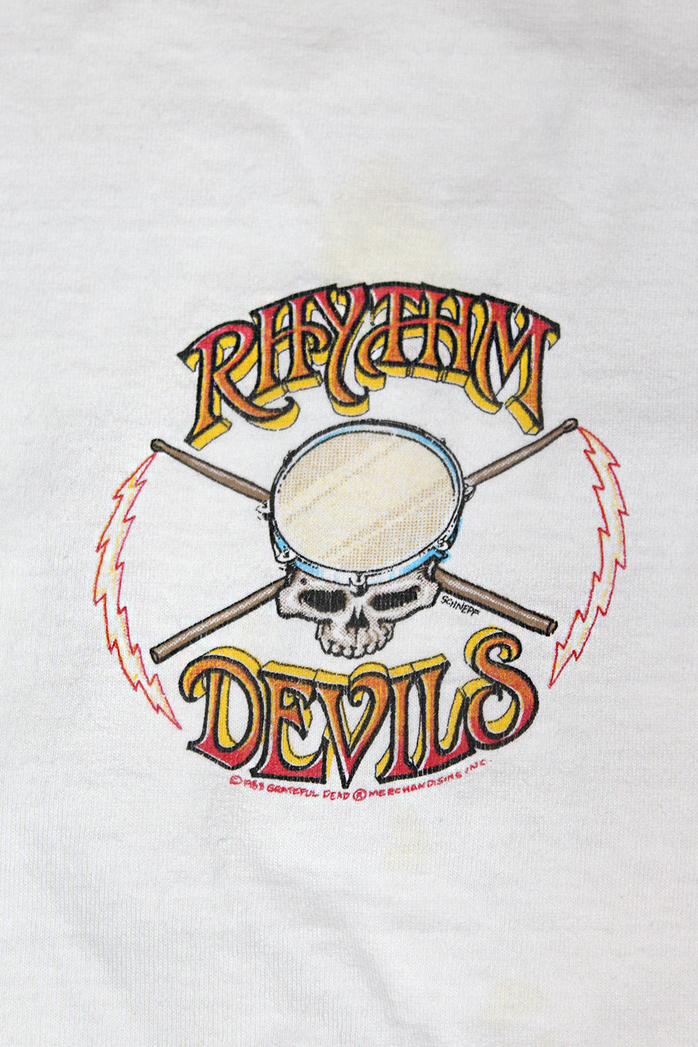 Vintage 80's Grateful Dead Rhythm Devils T-Shirt – Afterlife Boutique