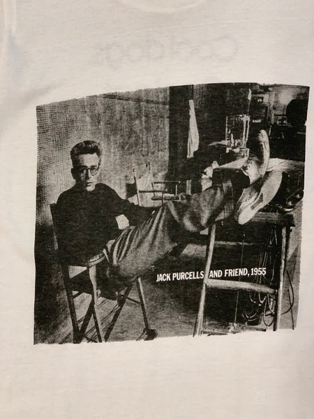 Vintage 70’s Deadstock James Dean Jack Purcell Converse T-Shirt ...
