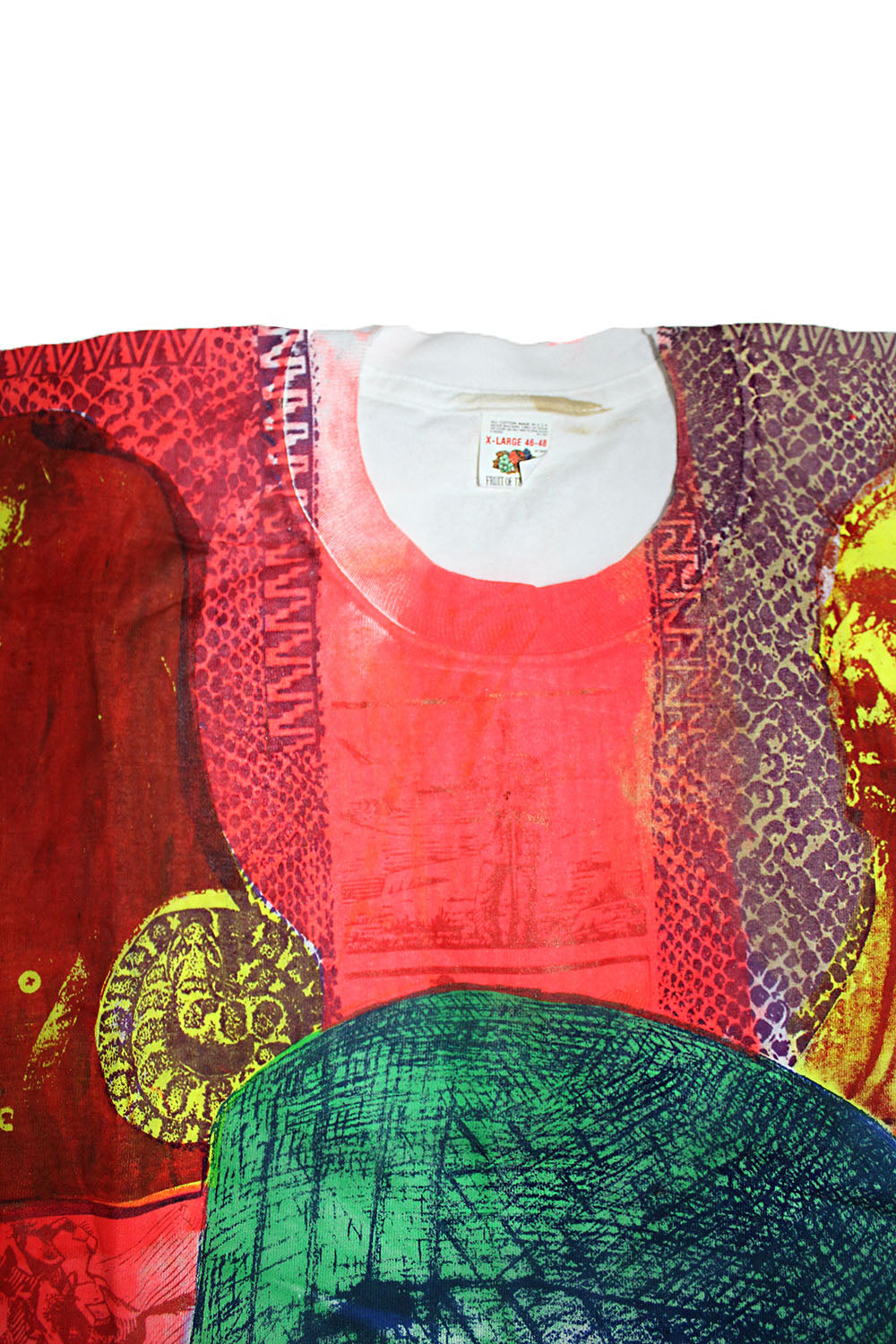 Vintage 90's Michael Rios Hand Painted Signed Art Deadstock T-Shirt ...